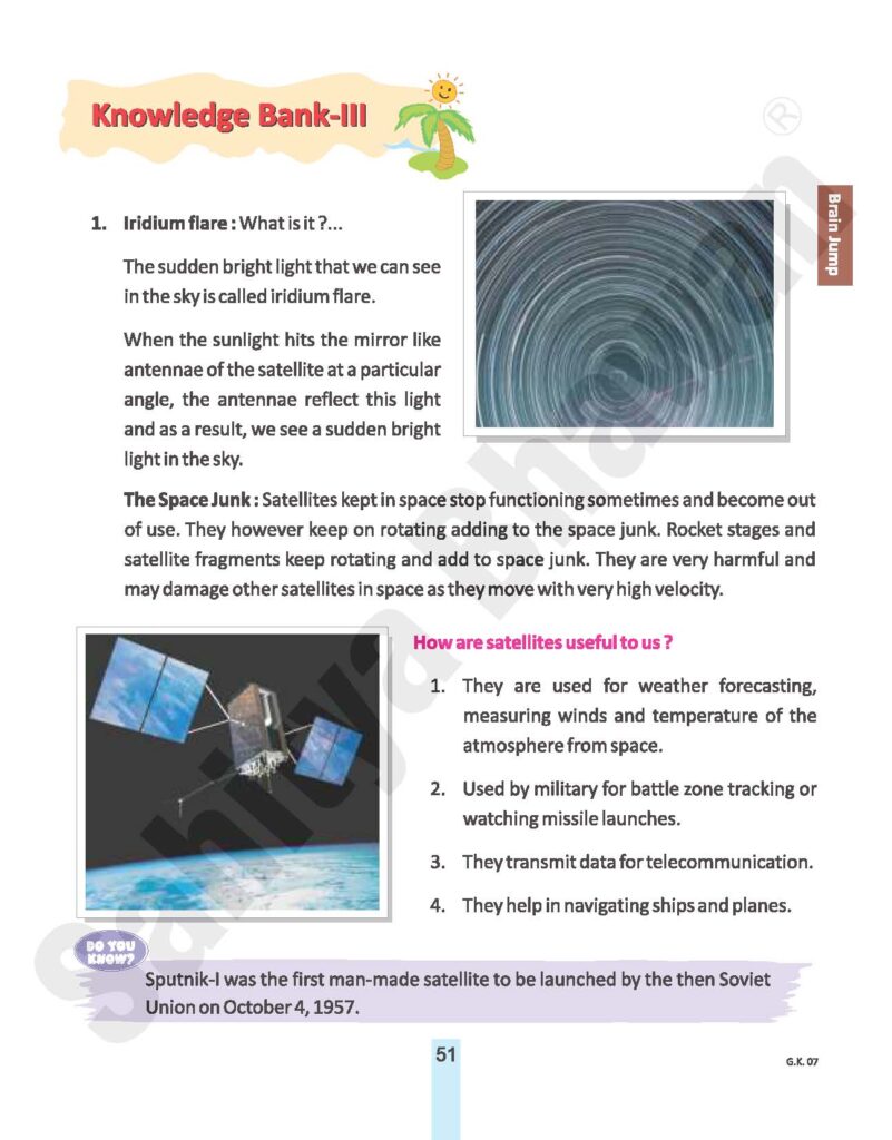 General Knowledge Text book for class 7 - Sahitya Bhawan